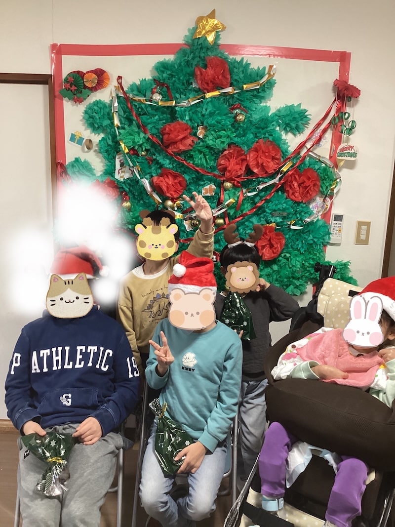 【そよ風こだま】クリスマス会をしました！ – 有限会社タックス